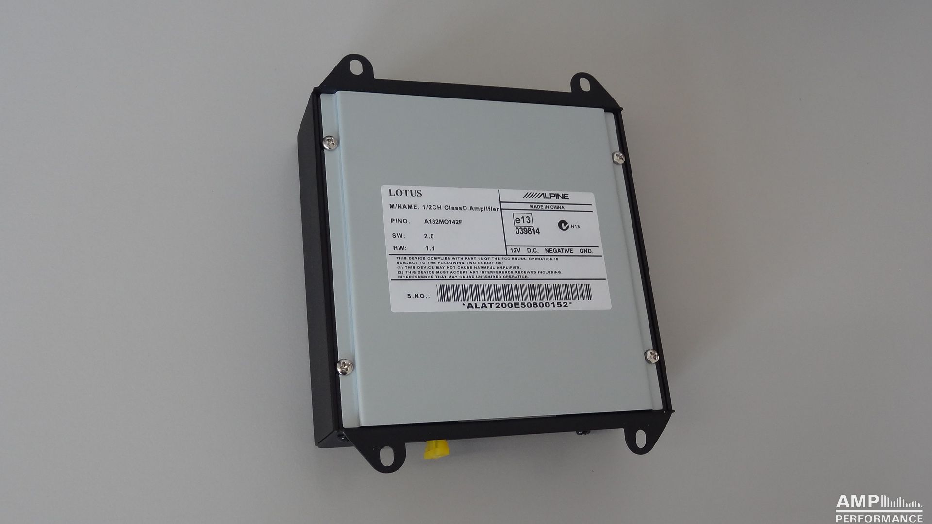 BMW Alpine PDA-F200 - AMP-Performance